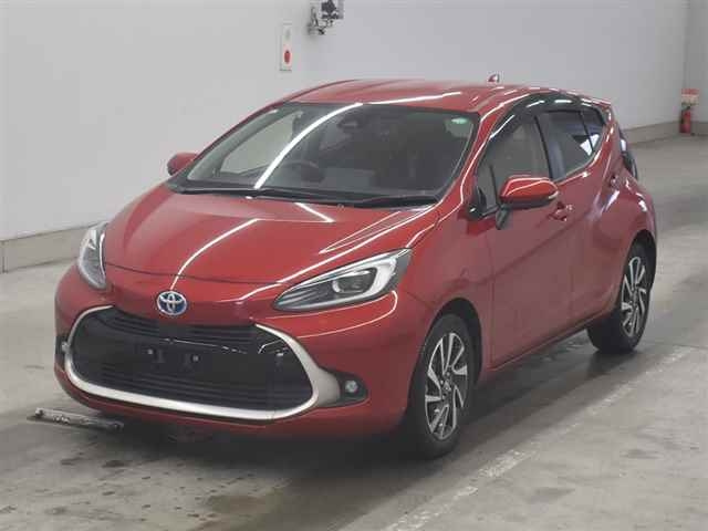 Toyota Aqua 2021 New Shape Hybrid Z Red | CarTheoryBD